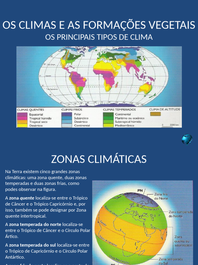 Classificação Dos Climas | PDF