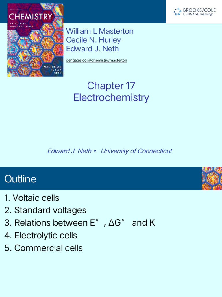 Electrochemistry: Voltaic and Electrolytic Cells | PDF | Redox ...