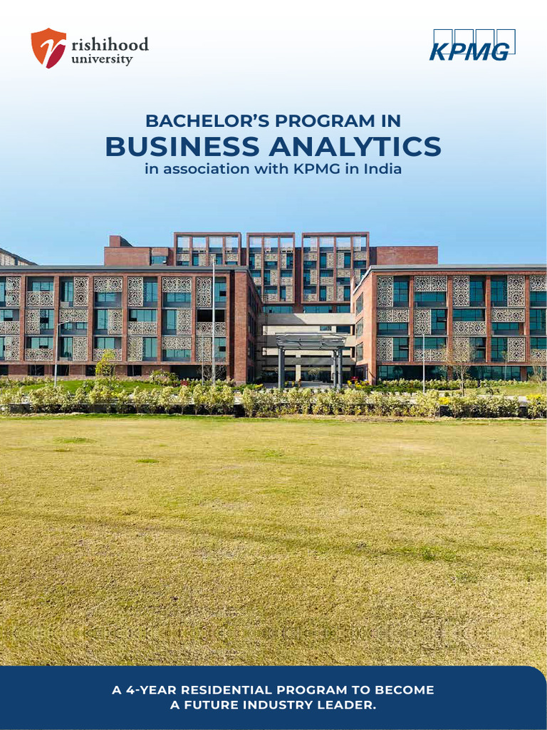 BS in Business Analytics Brochure | PDF | Analytics | Business