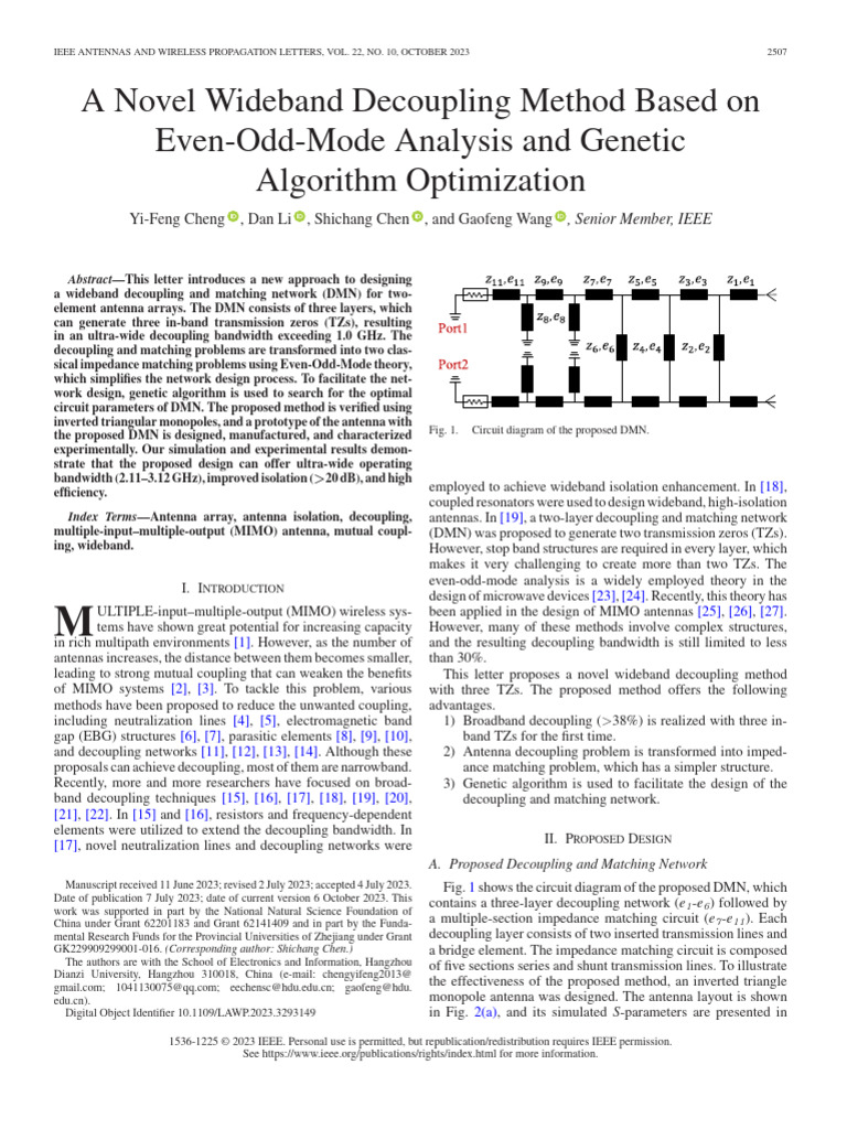 Paper 2 A Novel Wideband Decoupling Method Based On Even-Odd-Mode ...
