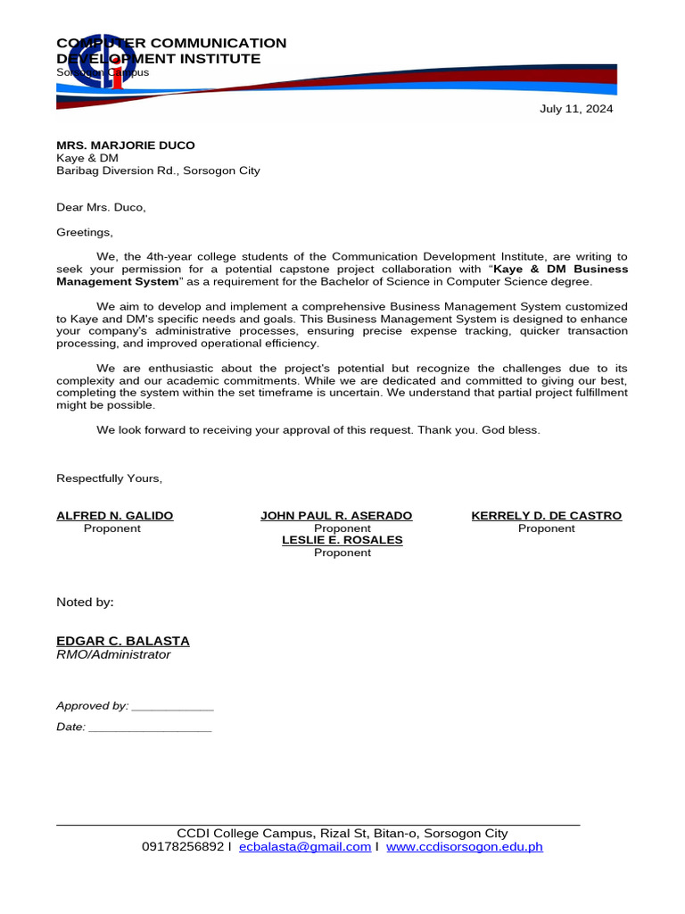 Client (Letter) | PDF