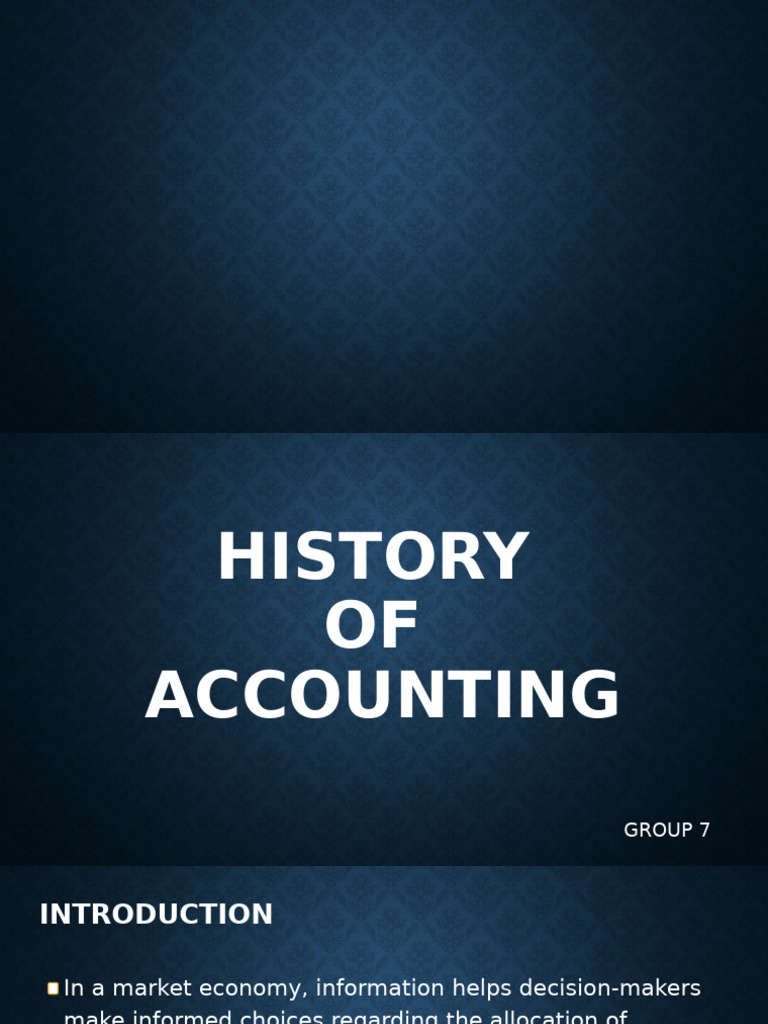 Group 7 Presentation | PDF | Bookkeeping | Accounting