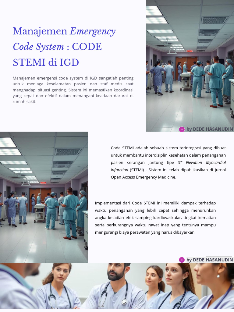 Manajemen Emergensi Code STEMI IGD | PDF