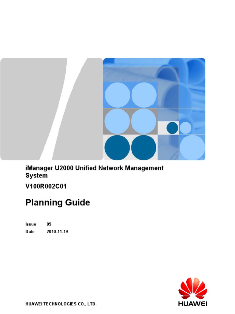 Planning Huawei U2000 | Server (Computing) | Computer Network