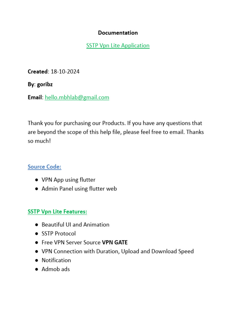 Documentation For SSTP VPN | PDF | Mobile App | Computing
