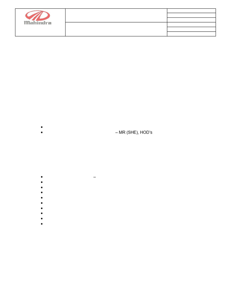 SHEMS 8.1 Operational Planning and Control | PDF | Occupational Safety ...