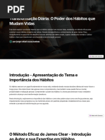 O Poder Do Hábito | PDF
