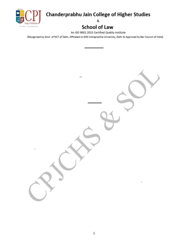 Socio-Legal Dimensions of Gender Notes | PDF | Gender | Gender Studies