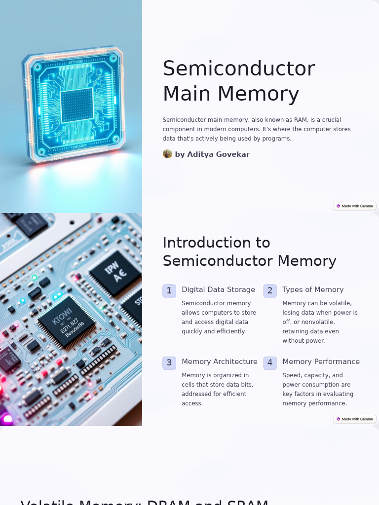 Semiconductor Main Memory | PDF | Random Access Memory | Computer Data ... Semiconductor Main Memory | PDF | Random Access Memory | Computer Data ...