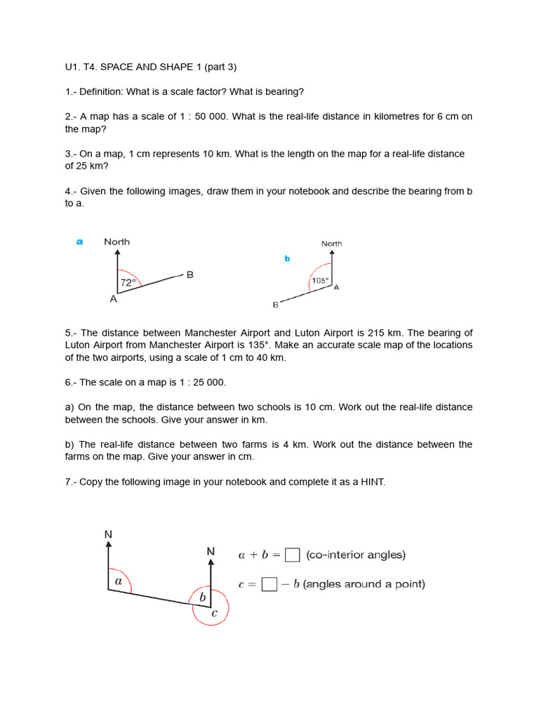 U1. t4. Space and Shape 1 (Part 3) | PDF | Teaching Methods & Materials ...