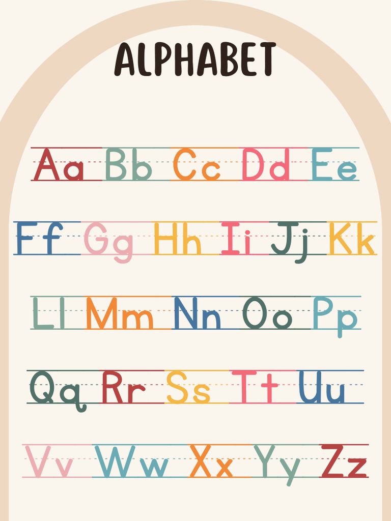 Alphabet A4 | PDF