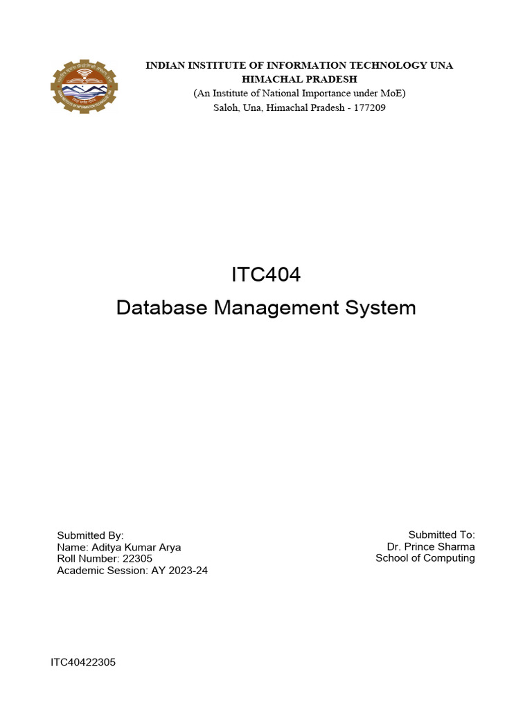 dbms2 1 | PDF | Computer Programming | Sql dbms2 1 | PDF | Computer Programming | Sql