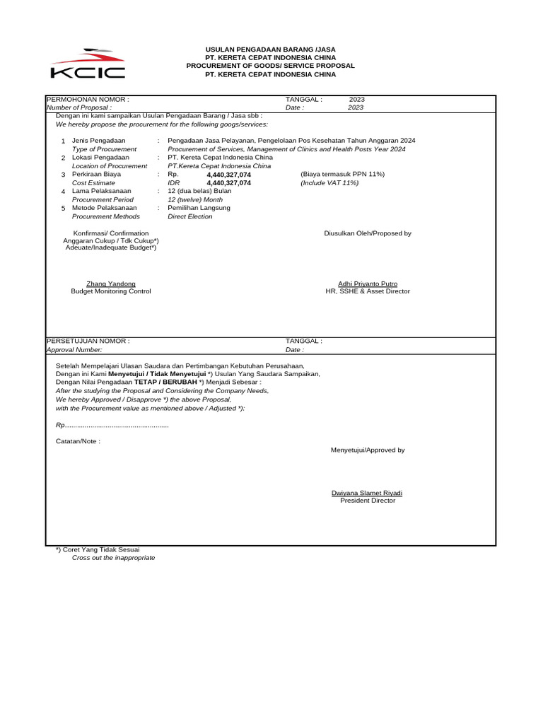 RAB Pos Kesehatan 2024 Fix | PDF