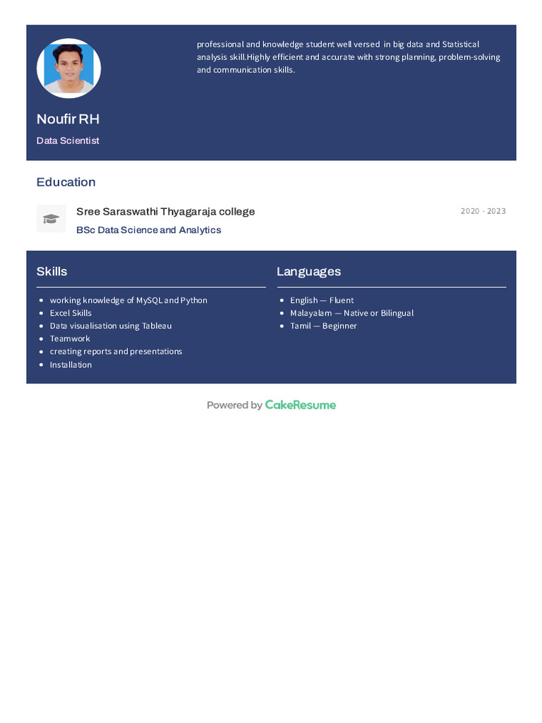 Noufir Resume | PDF | Computers