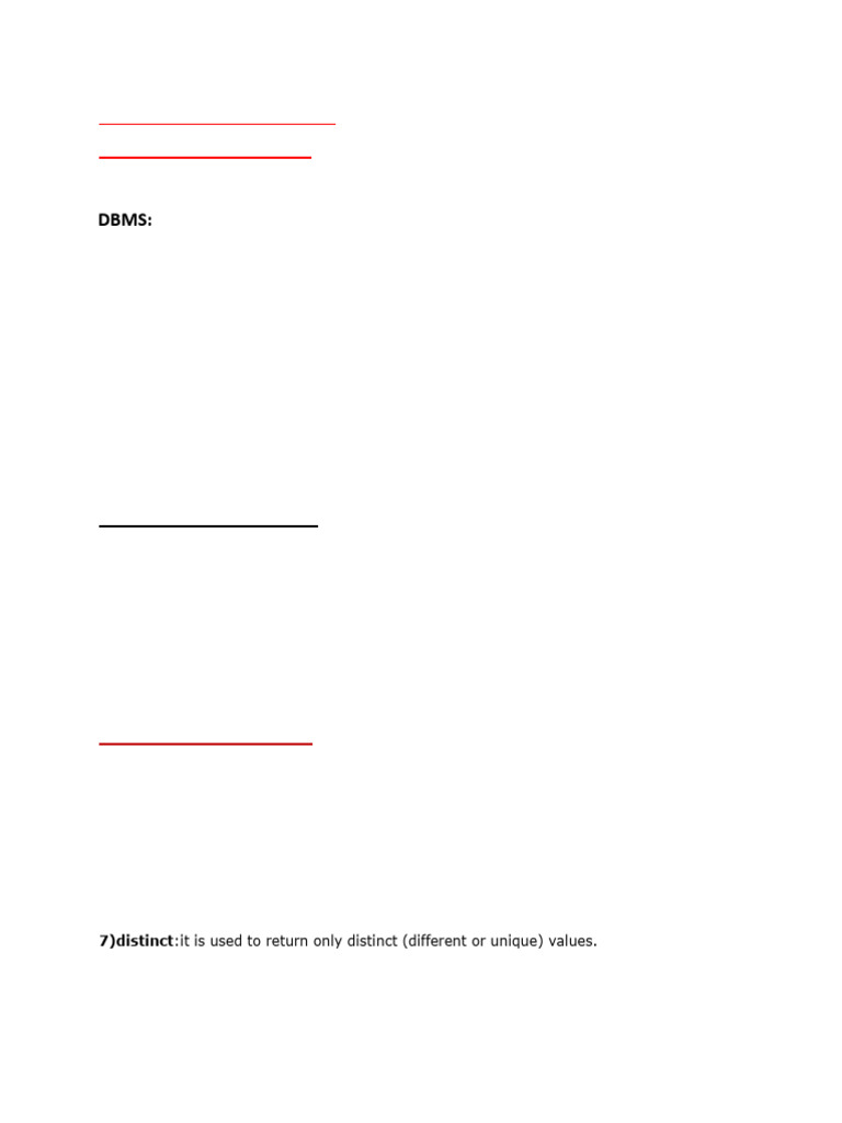 Mysql Full Notes | PDF | Relational Database | Table (Database) Mysql Full Notes | PDF | Relational Database | Table (Database)