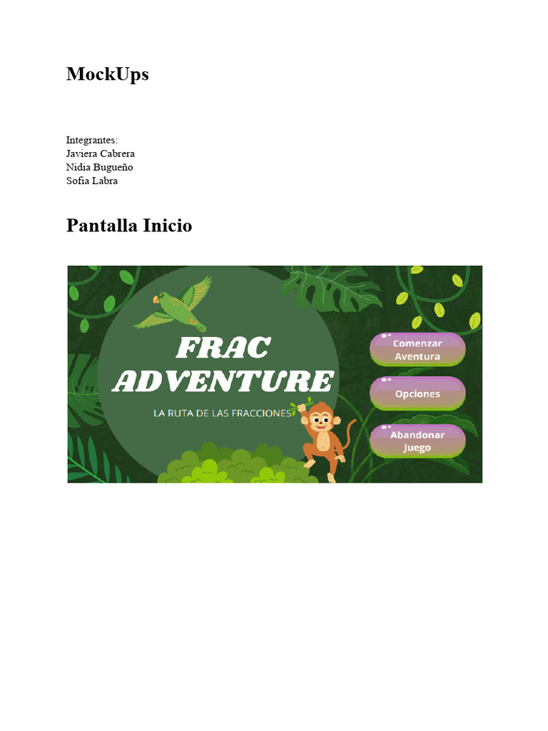 Anexo - Mockups | PDF