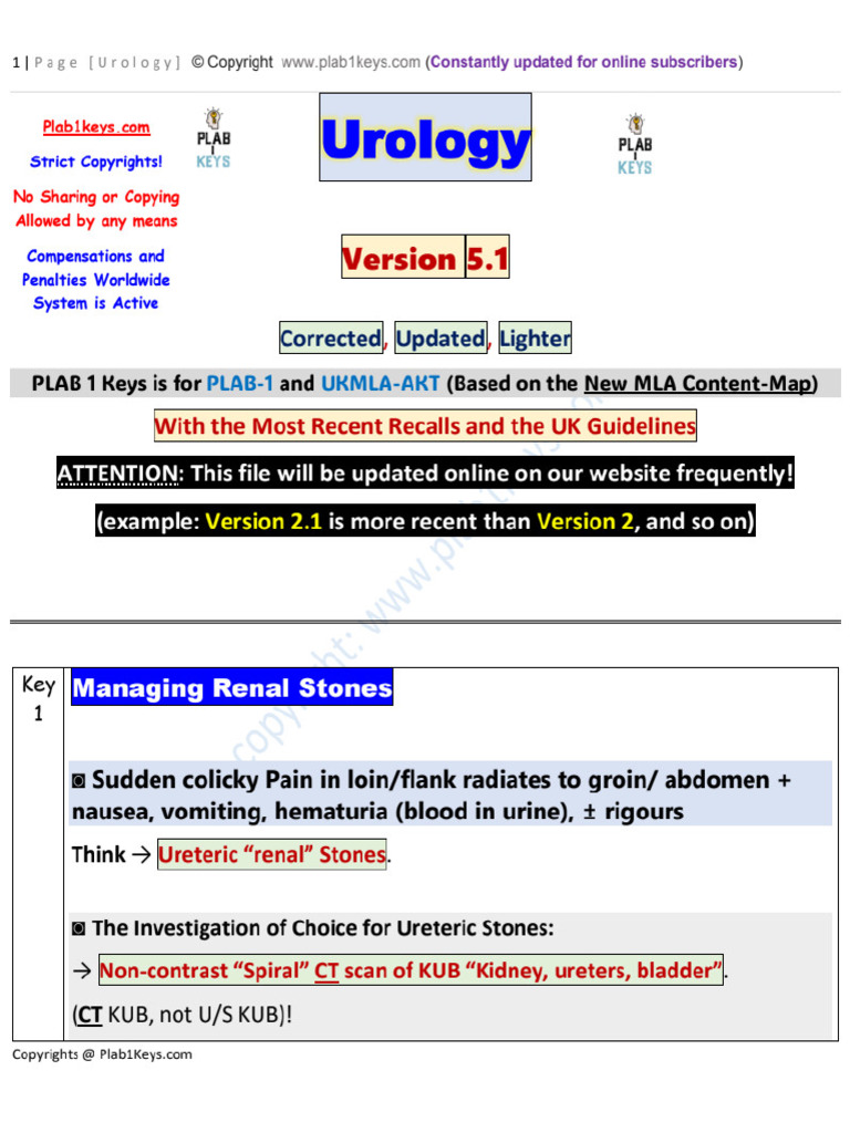 Urology | PDF