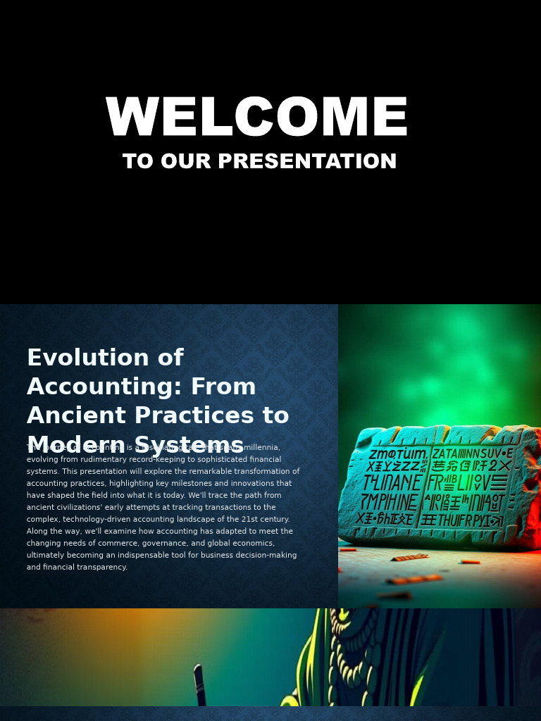 Evolution of Accounting From Ancient Practices To Modern Systems | PDF ...