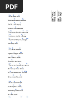 505 Chords and Strumming Guide | PDF | Tempo | Song Structure