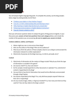 DAFOREST Techniques for Persuasive Writing | PDF | Argument | Cognition