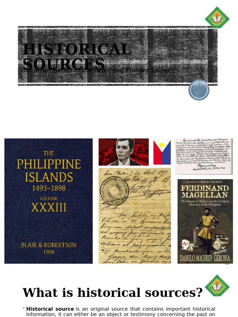 Module 2 Historical Sources | PDF | Social Science | History