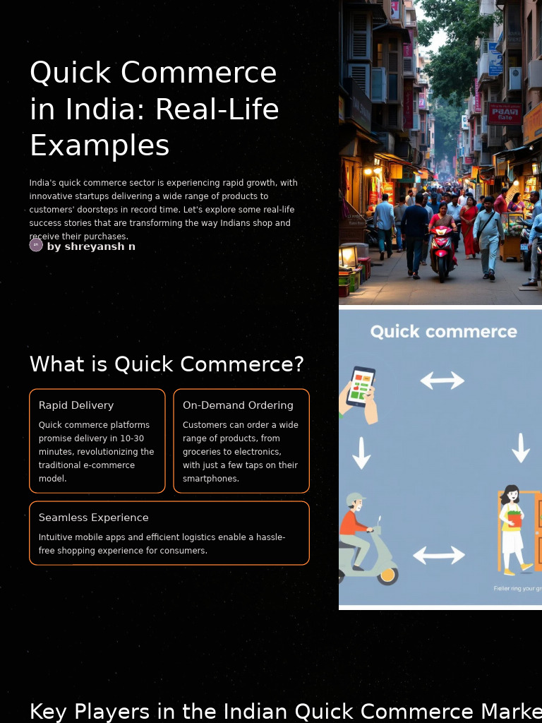 Quick Commerce Growth in India | PDF | Startup Company | Small Business ...