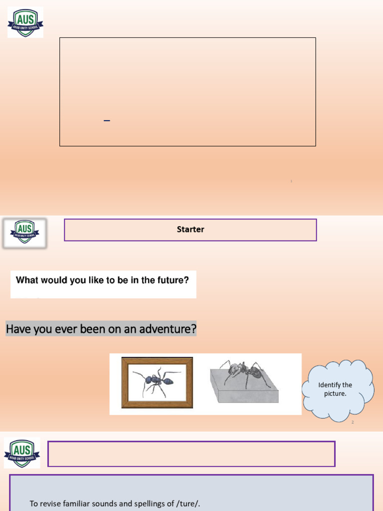 Phonics Lesson: Sounds /ture/ & /ue/ | PDF