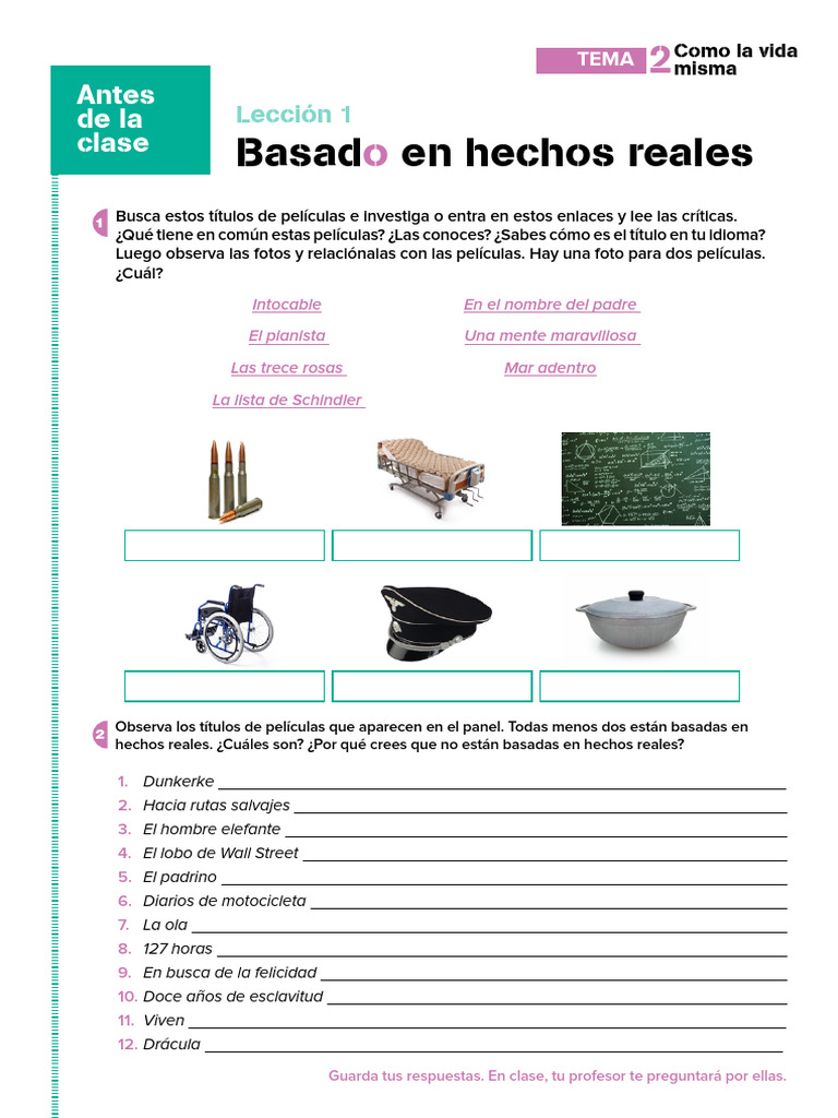 Amb2 t2 l1 Antes | PDF | Ficción general