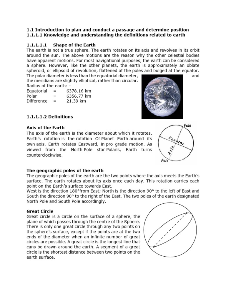 Navigation | PDF | Latitude | Compass