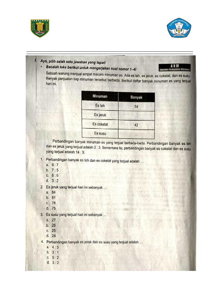 Sas Sem1 KLS Vi 2024 MTK | PDF | Seni