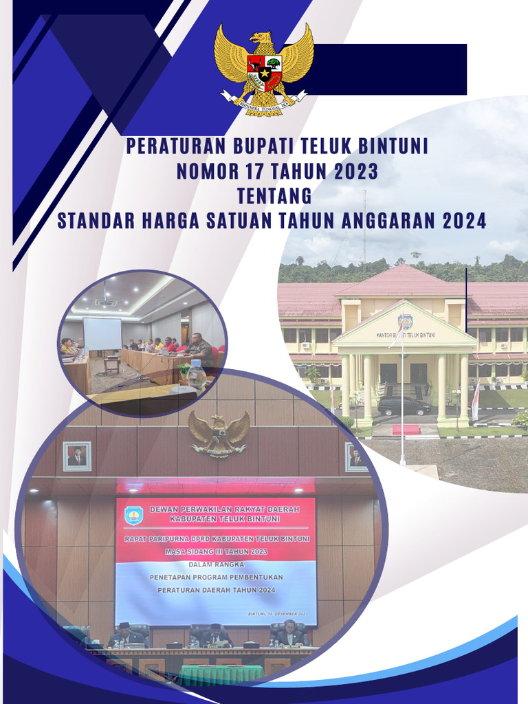 Perbup Nomor 17 Tahun 2023 Tentang Standar Harga Tahun Anggaran 2024 | PDF
