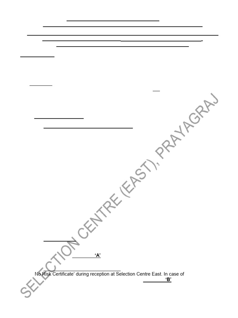 Call Up Letter Sce Allahabad For Ima 156 Course | PDF | Identity Document