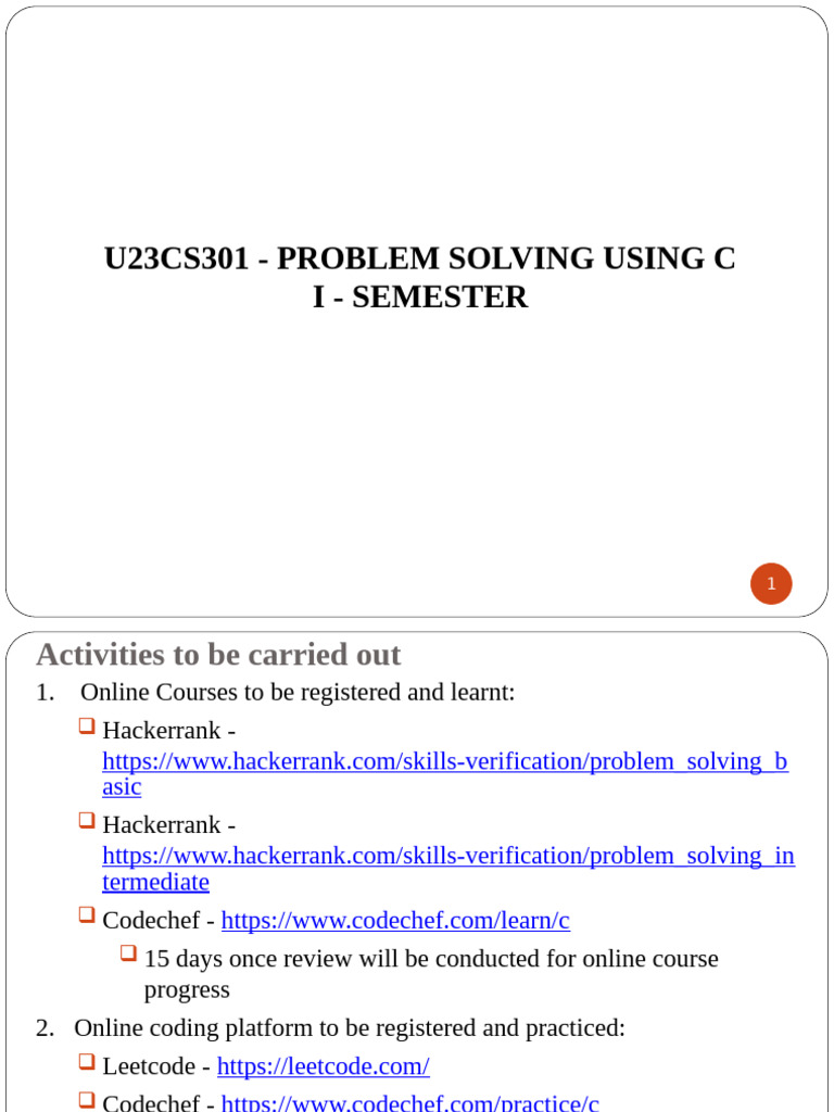 Unit 1 Psc Pdf C Programming Language Data Type