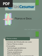 Planos e Eixos | PDF | Anatomia | Crânio