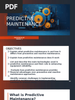 Predictive Maintenance Presentation | PDF