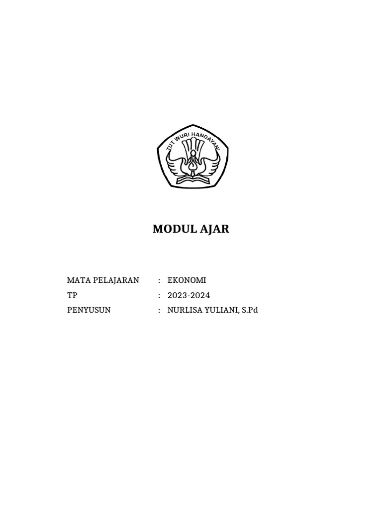 Modul Ajar Kurikulum Merdeka | PDF | Pengelolaan Keuangan & Uang