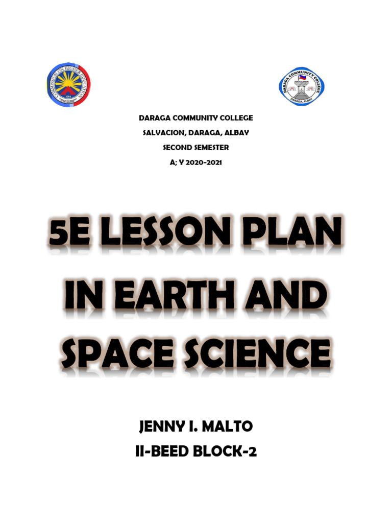Final 5e Lesson Plan Jenny Malto | PDF | Cloud | Weather