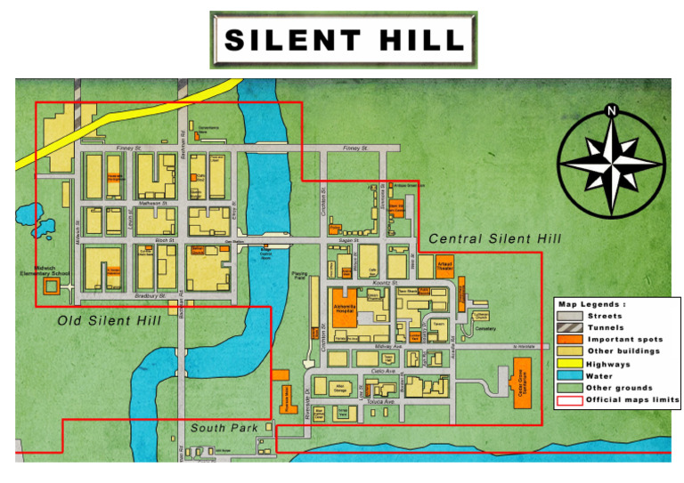 Silent Hill Map | PDF