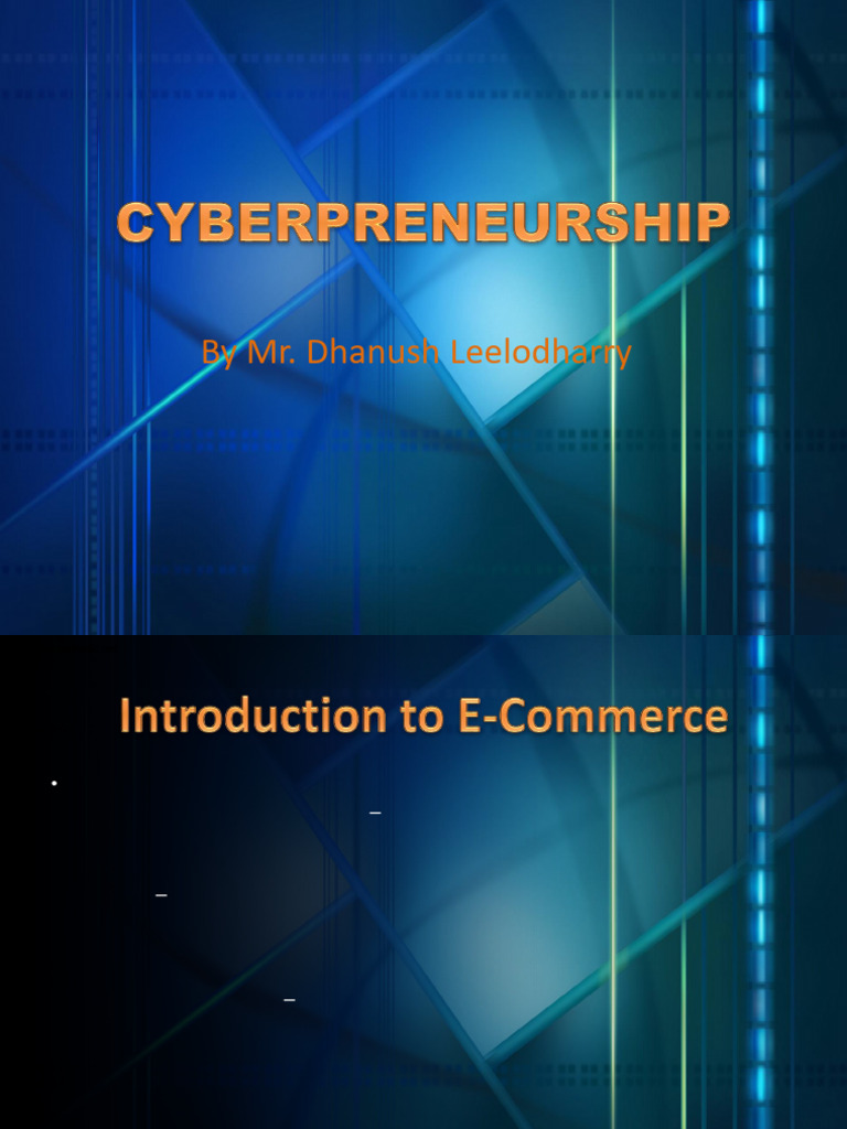 By Mr. Dhanush Leelodharry | PDF | E Commerce | Online Shopping