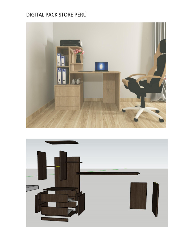 Escritorio - Librero | PDF