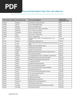 Infosys Global Locations Overview 2022-23 | PDF