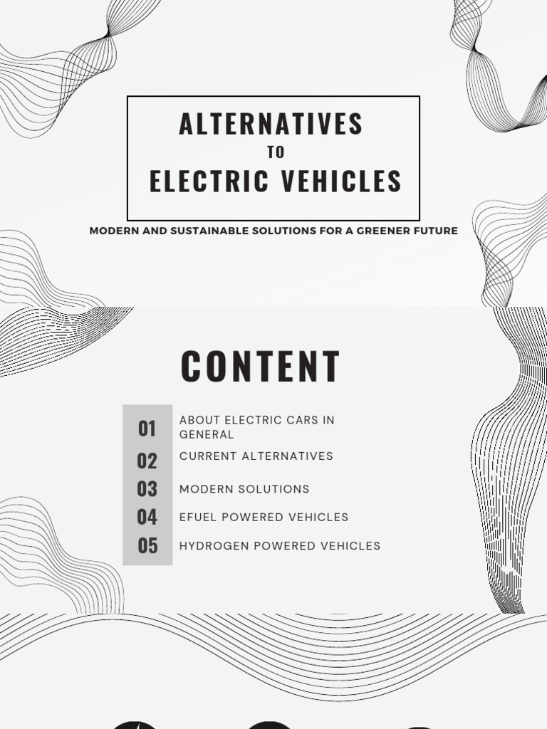 Alternatives To Electric Cars | PDF | Technology & Engineering
