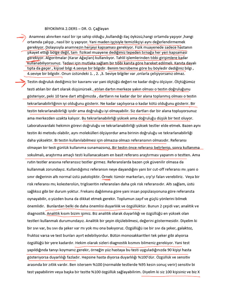 Biyo 2. DERS-dönüştürüldü | PDF