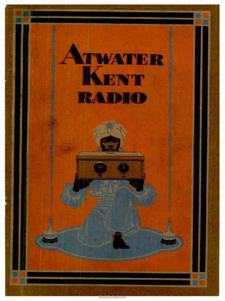 Atwater Kent Radio 1928 | PDF | Vacuum Tube | Alternating Current