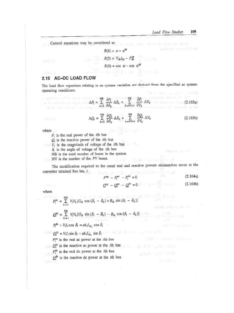 Acdc Load Flow | PDF