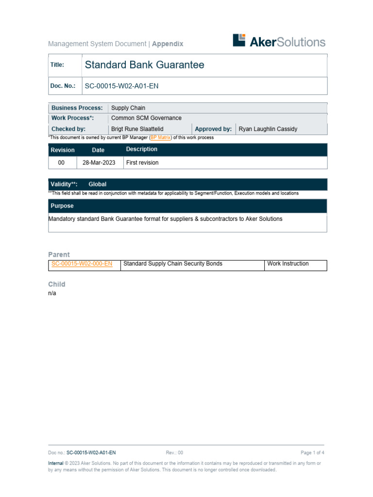 standard-bank-guarantee | PDF | Guarantee | Surety