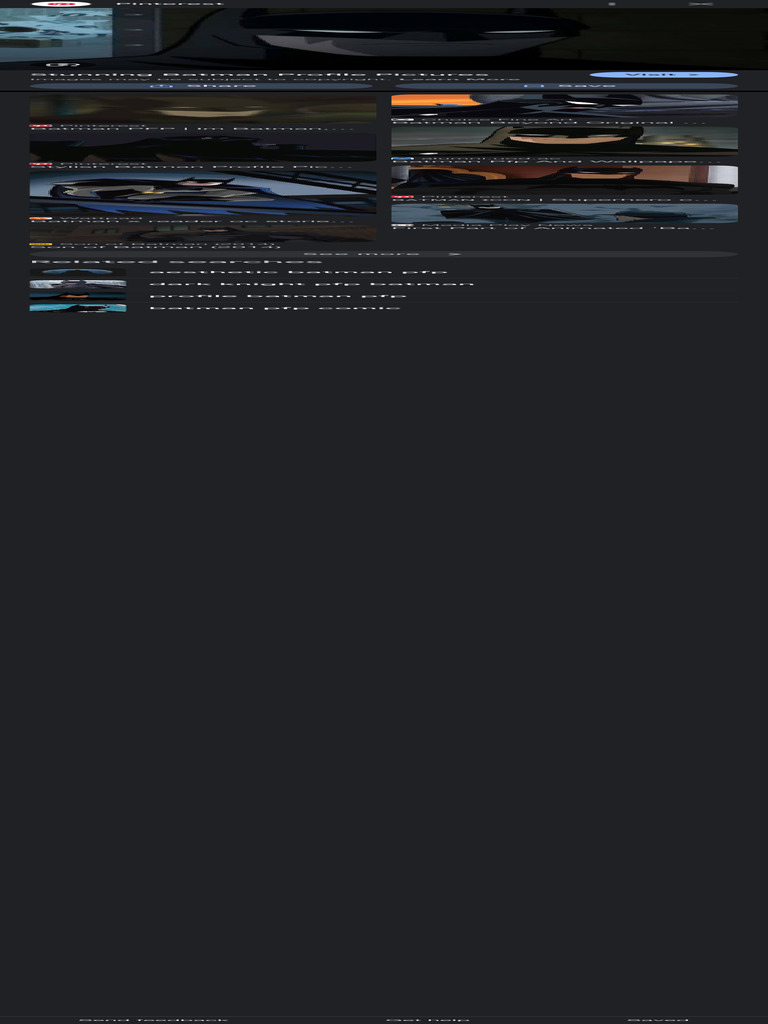 Batman Animated PFP - Google Search | PDF