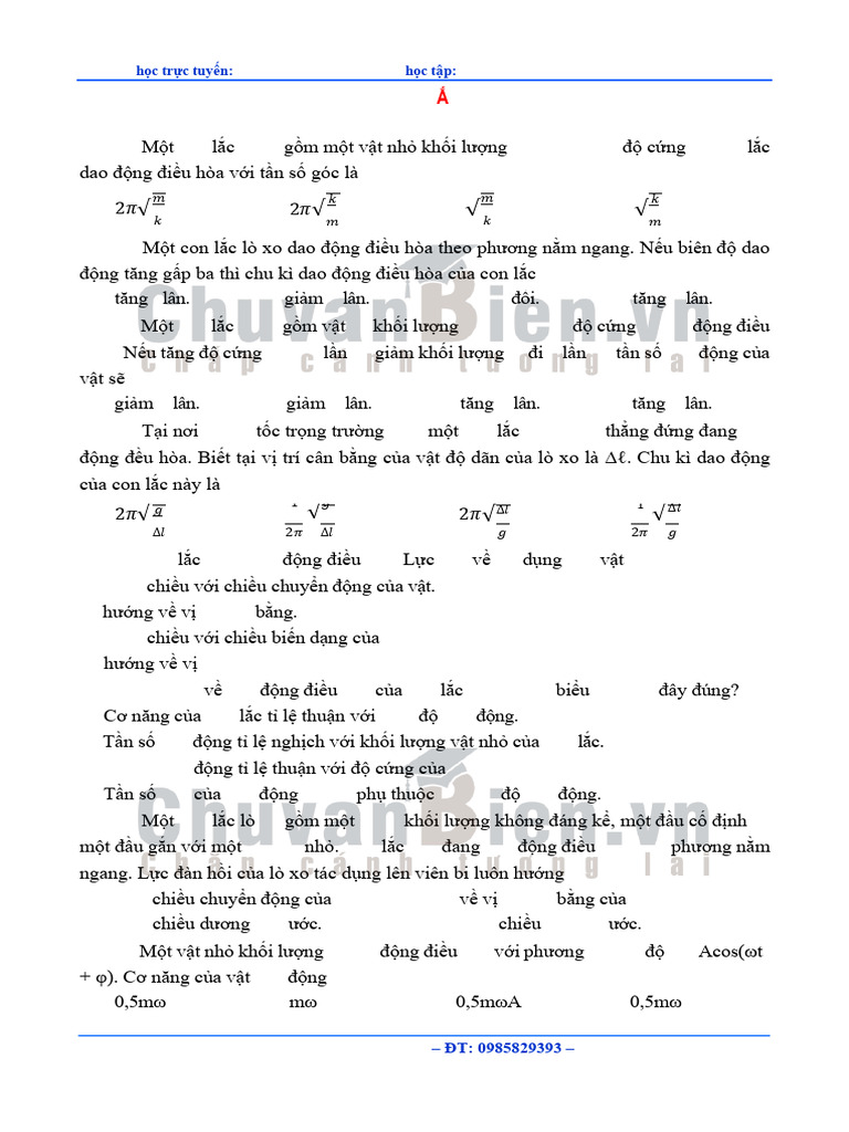 Vat Li 11 Moi Chuong 1 Bai 2 KDA | PDF