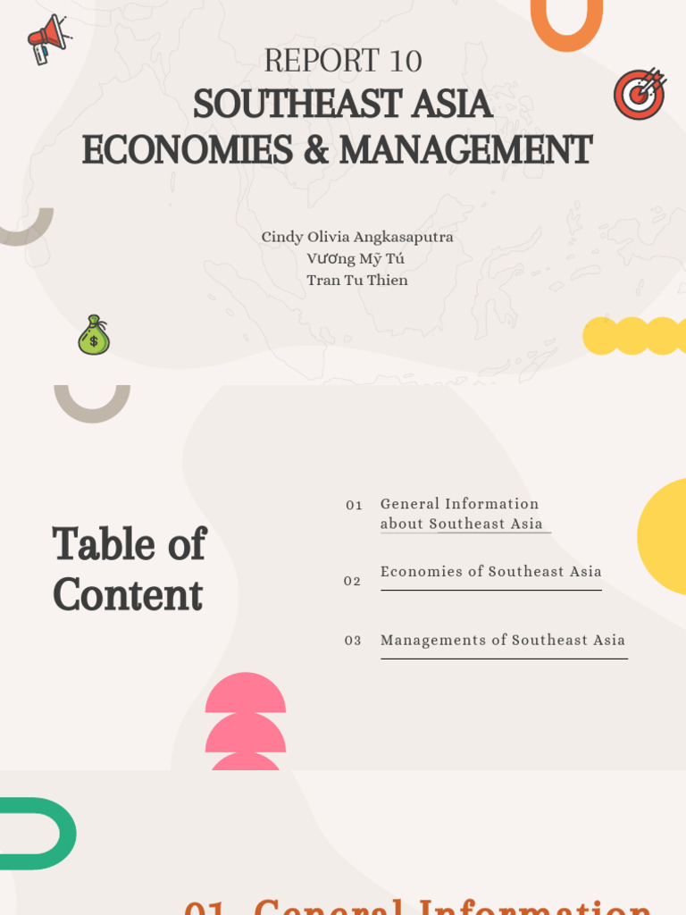 Report 10 - Southeast Asian Economies and Management | PDF | Southeast ...