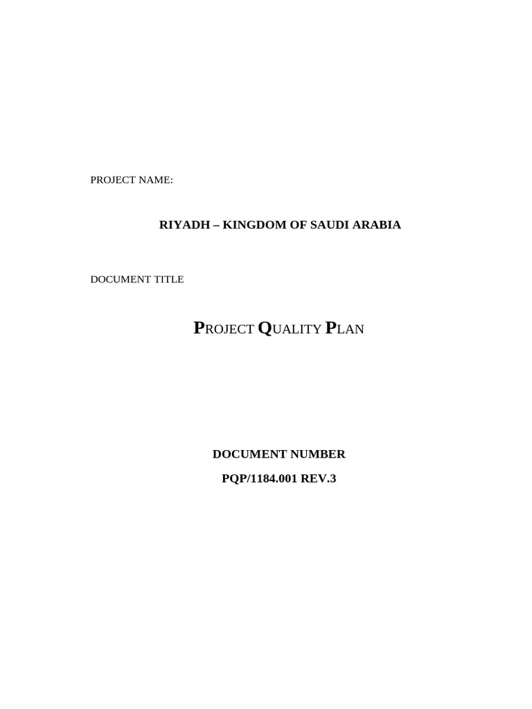 quality controle plane | PDF | Quality Assurance | Specification ...